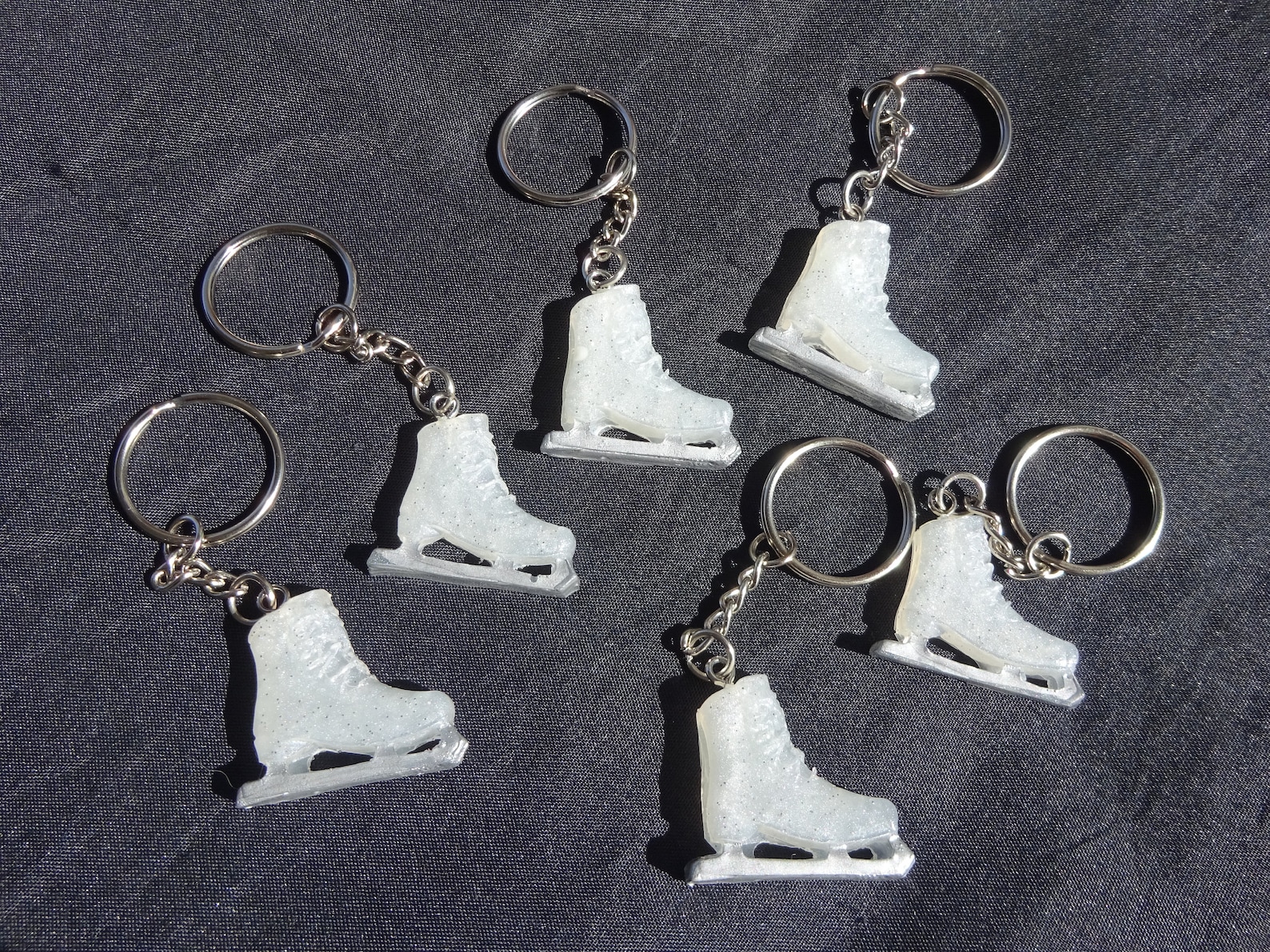 Epoxy Resin Ice Skating Shoe Keychain for an Ice Skate Lovers - Etsy