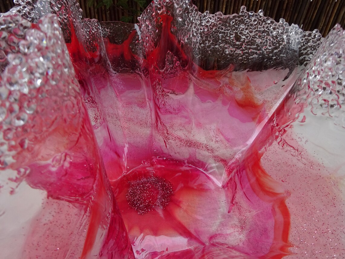 Handmade Epoxy Resin Sculpted Bowl / Home Decor - Etsy