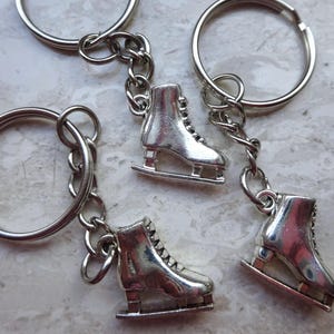 3 Pcs. Ice Skating Shoe Keychain for an Ice Skate Fan / Figure Skating ...