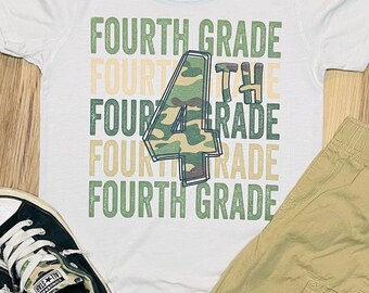 It's A Great Day for Fourth Grade PNG & SVG Download - Etsy