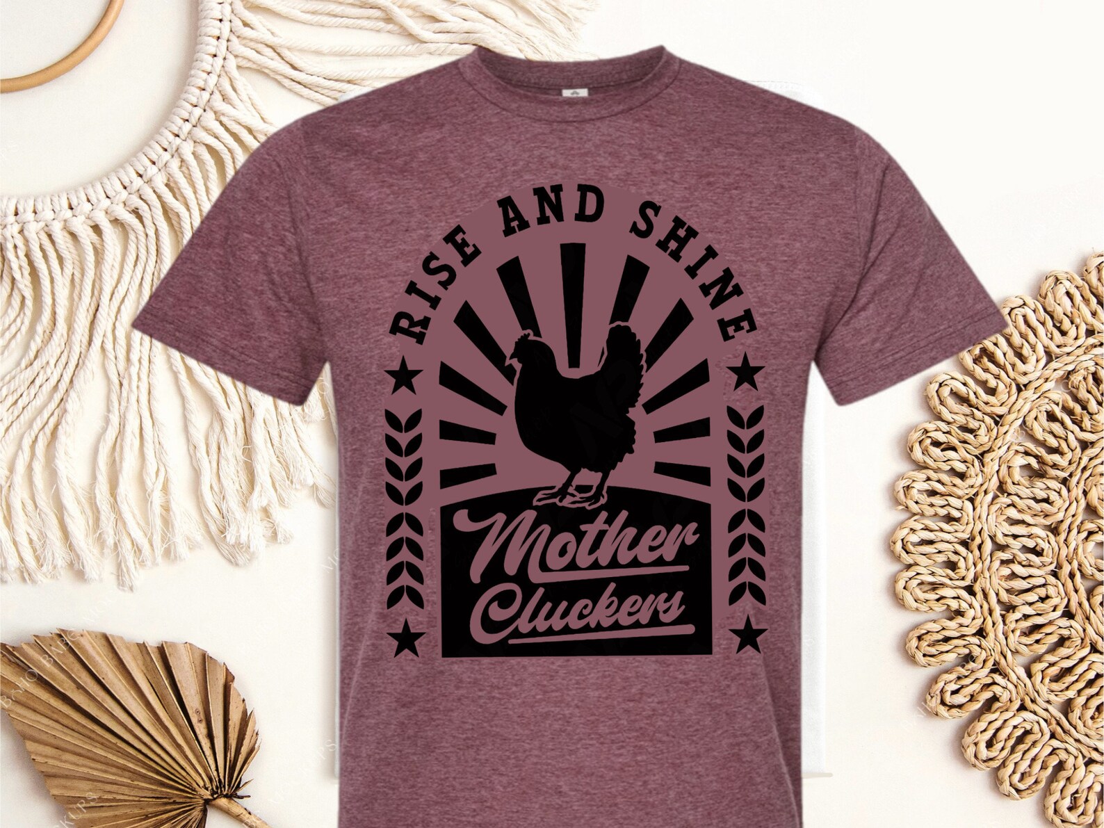 Rise and Shine Mother Cluckers - Etsy