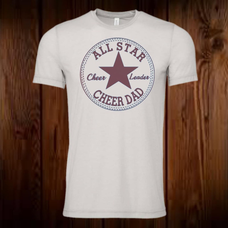 All Star Cheer Dad Svg - Etsy