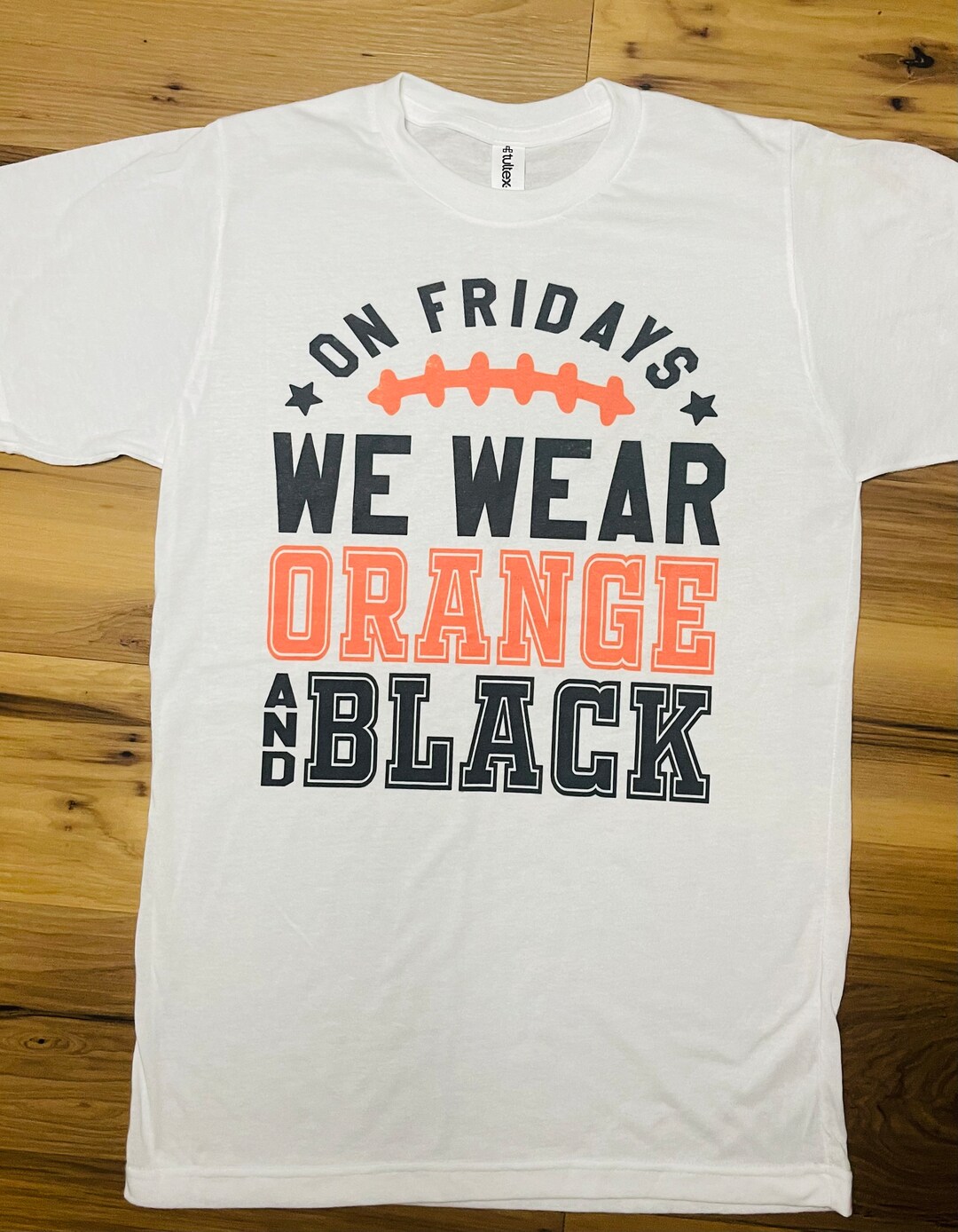 On Fridays We Wear Orange and Black - Etsy