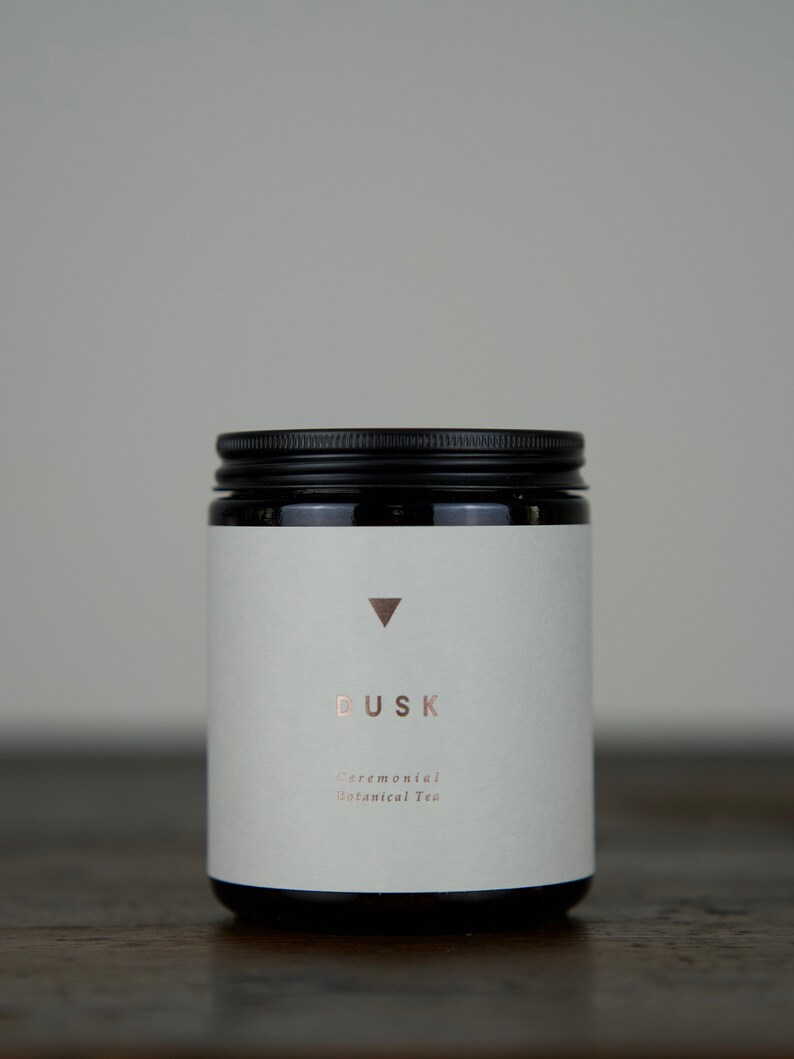 Dusk | Aphrodisiac Botanical Tea - Cacao Husk, Damiana, Rose, Eleuthero ...
