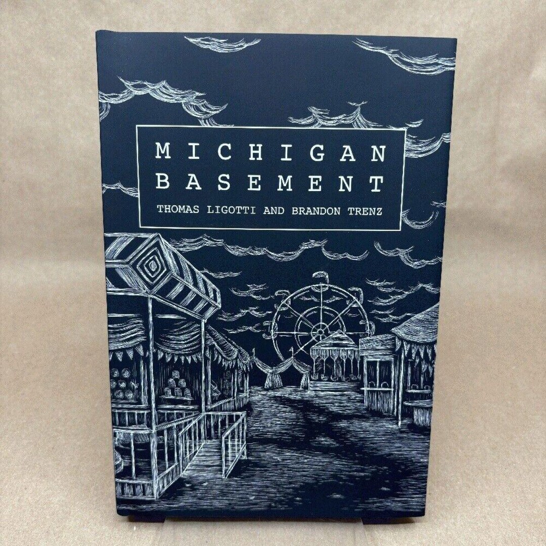 Michigan Basement: Thomas Ligotti, Brandon Trenz (signed, Chiroptera ...