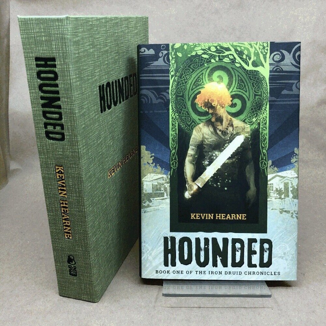 Hounded by Kevin Hearne (signed, Lettered Edition, Traycase ...