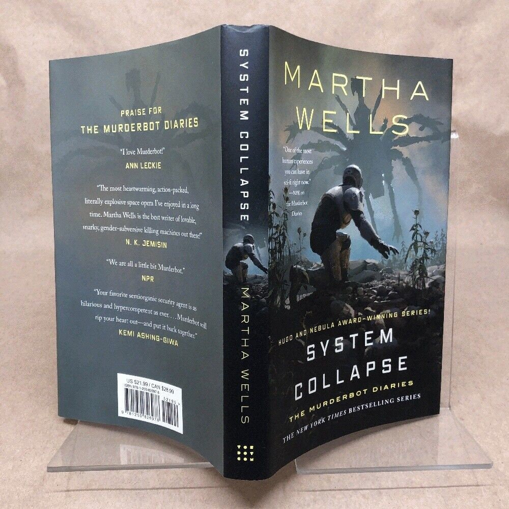 System Collapse by Martha Wells signed First Edition - Etsy