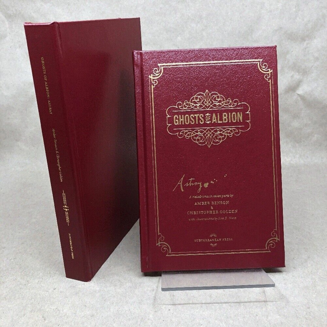 Ghosts of Albion, Astray: Amber Benson, Christopher Golden signed ...