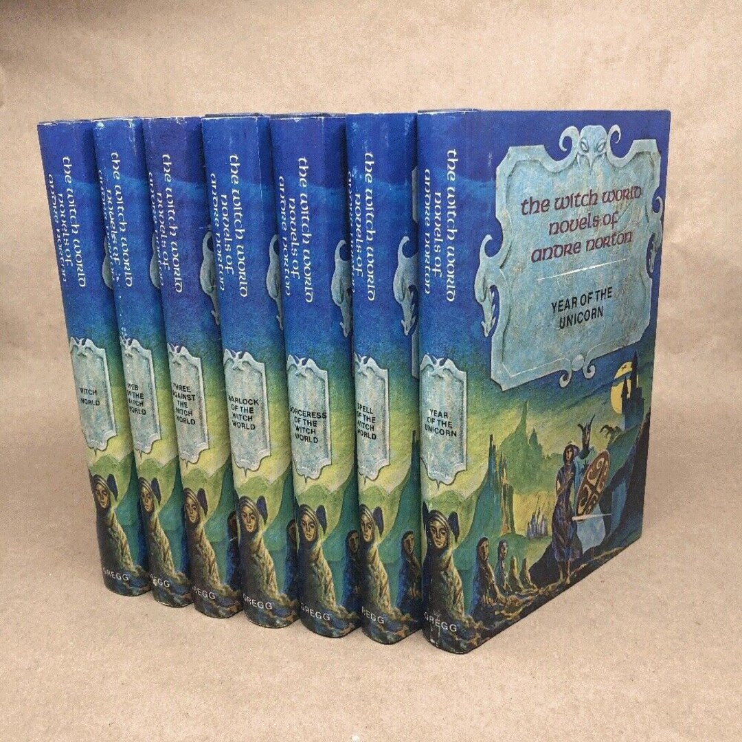 Witch World Novels: Andre Norton 7 Vol Set, Gregg Press, Signed, First ...