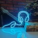 Headset Neon Sign/ Custom Neon Sign/ Custom Wedding Neon Sign/ Neon ...