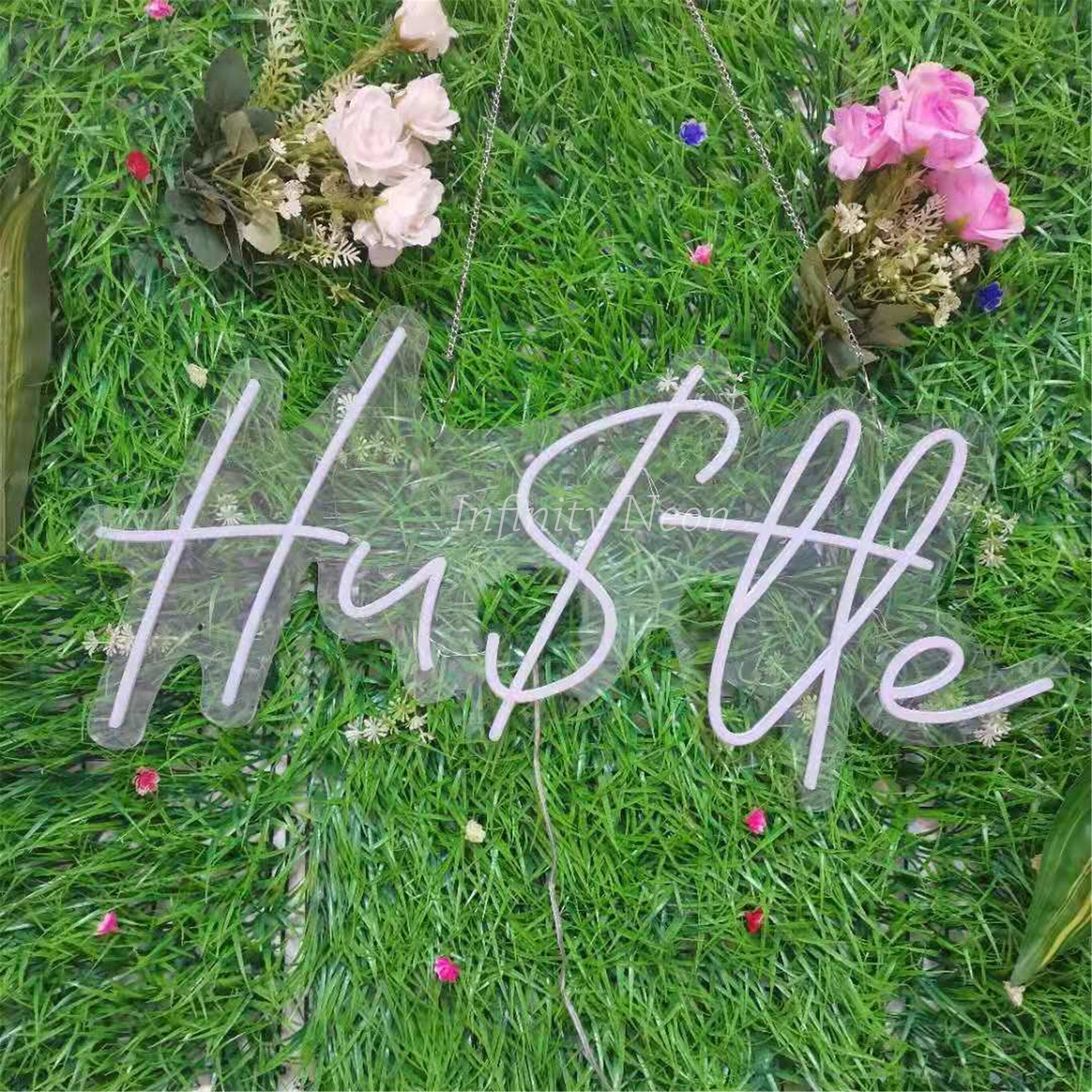 Hustle Neon Sign/custom Neon Sign/ Handmade Neon Sign/ Neon - Etsy