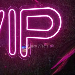 VIP Neon Sign,neon Sign,anime Neon Sign,led Neon Lights, Decor Signs ...