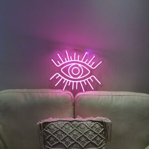Eyes Neon Sign/neon for Wall Hanging Decoration / Neon for Party ...