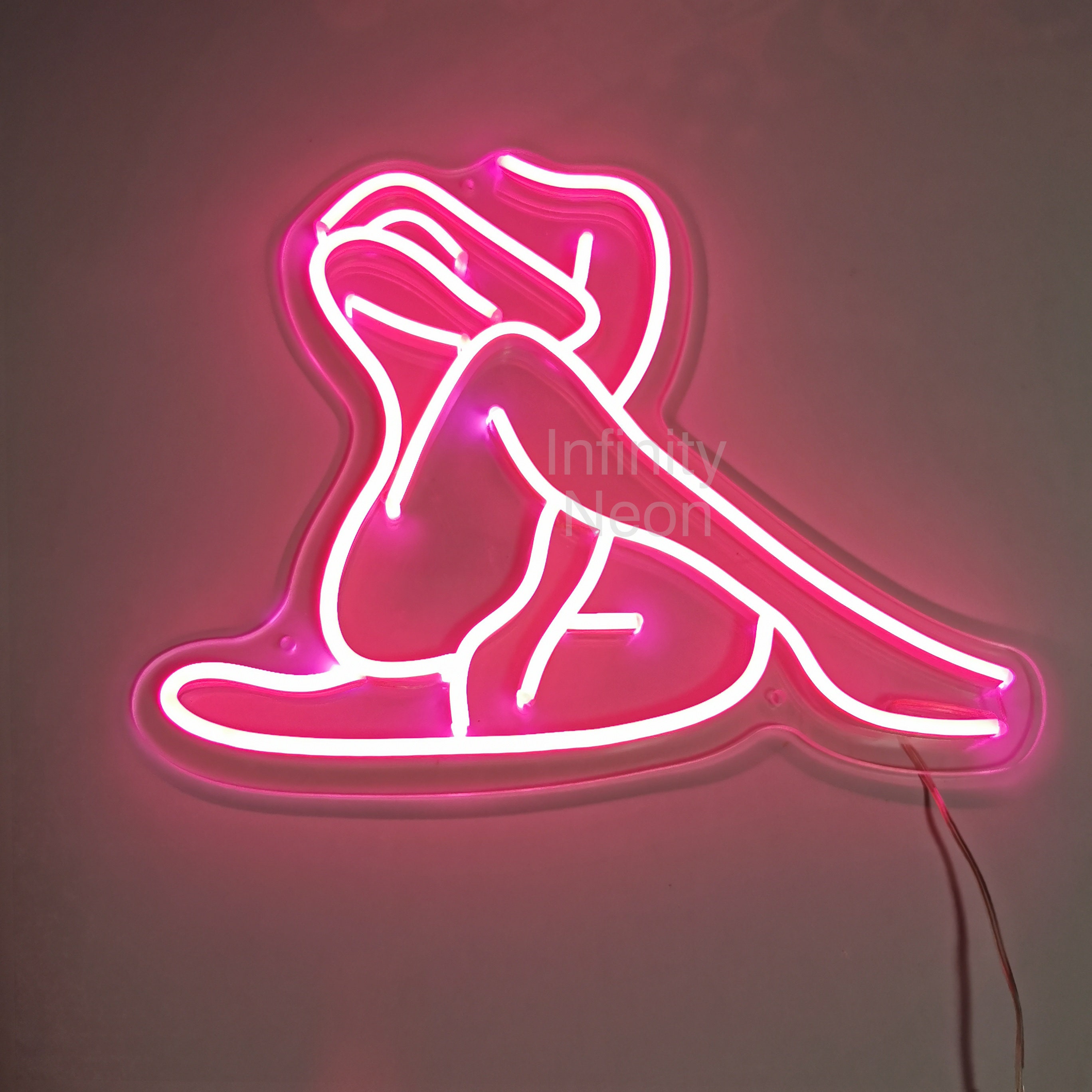 Custom Neon Sign Sexy Womans Bar Decoration Flexible Led Etsy