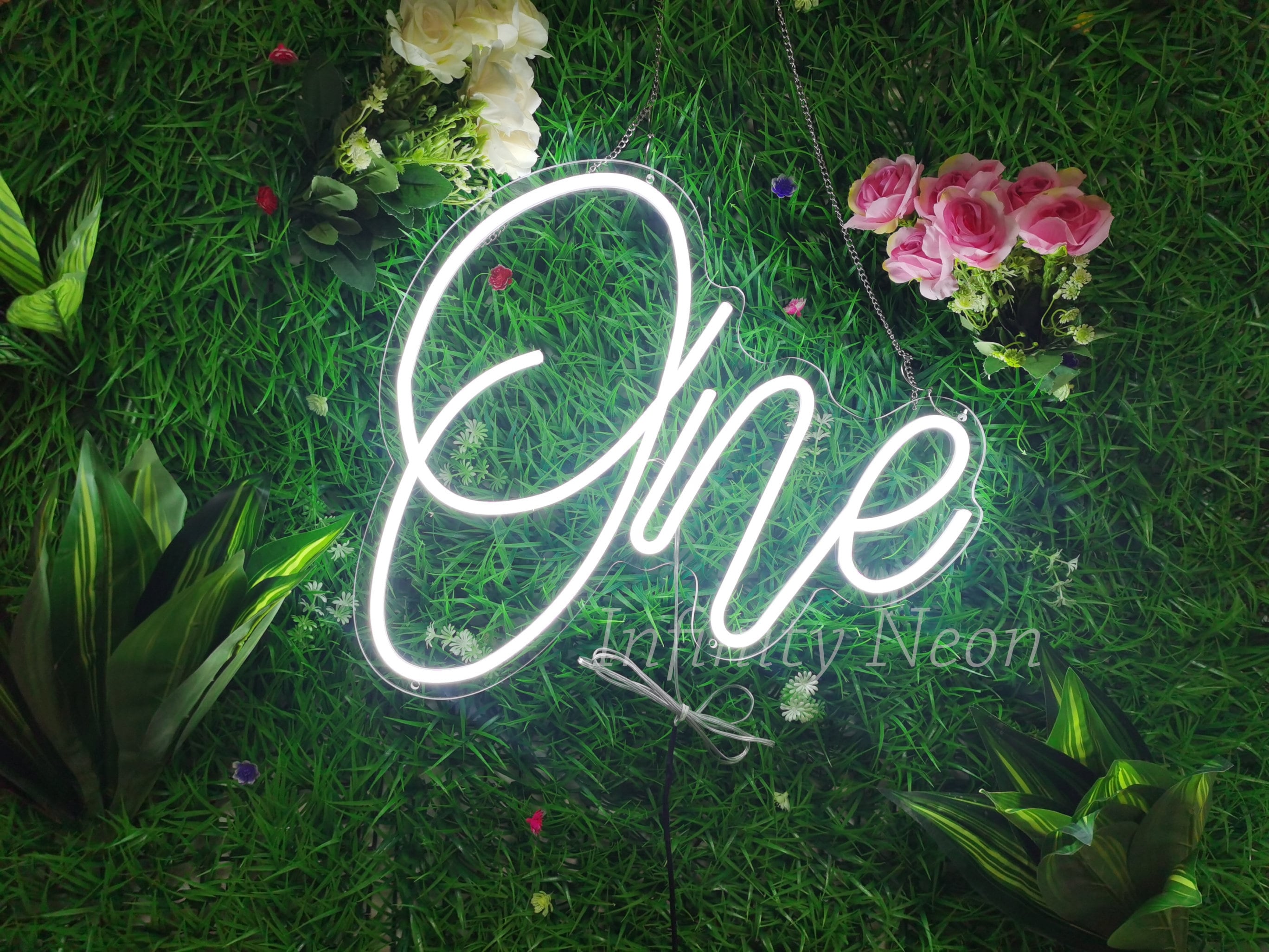 Custom Neon Sign One Neon Sign for Birthday Acrylic Flex Led | Etsy