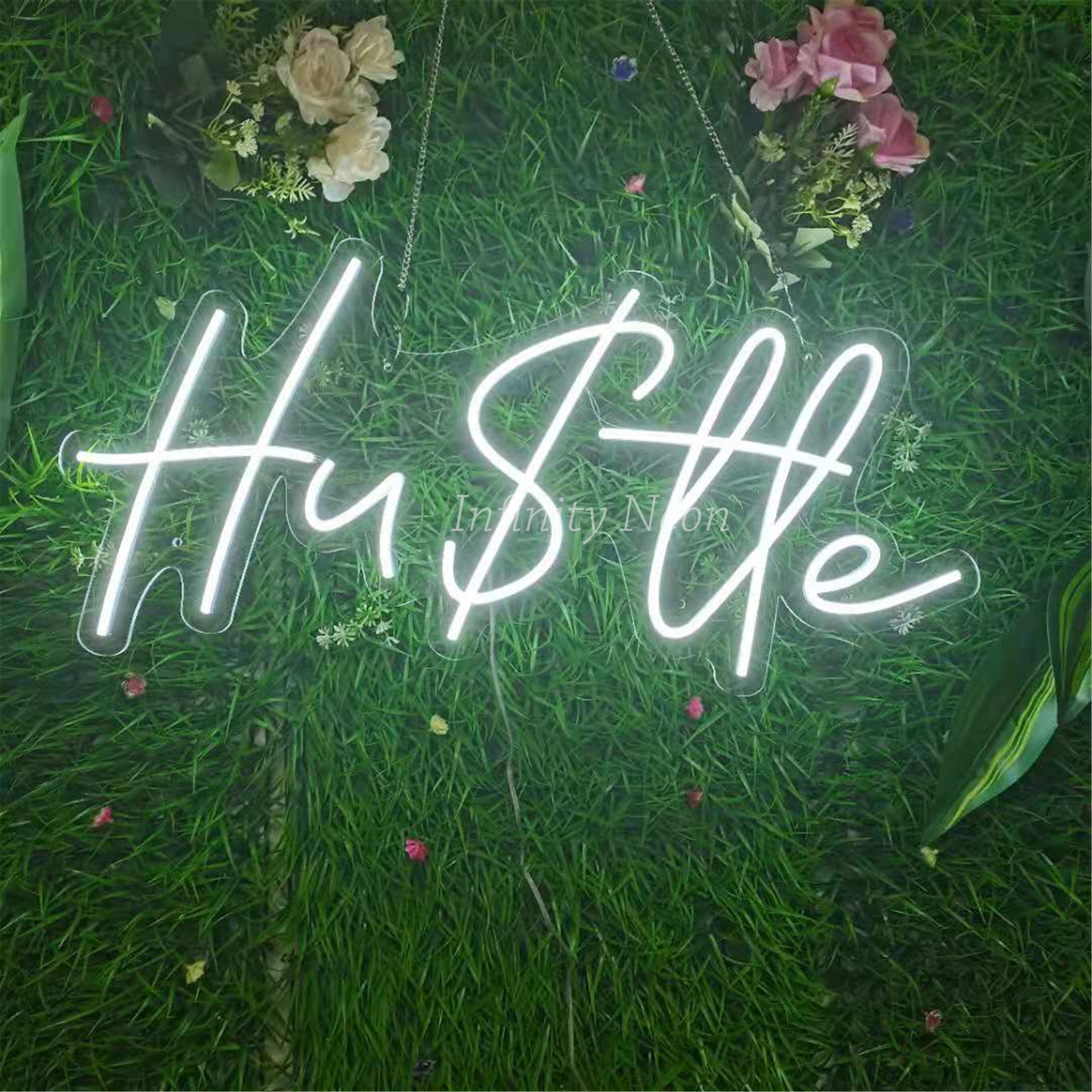 Hustle Neon Sign/custom Neon Sign/ Handmade Neon Sign/ Neon - Etsy