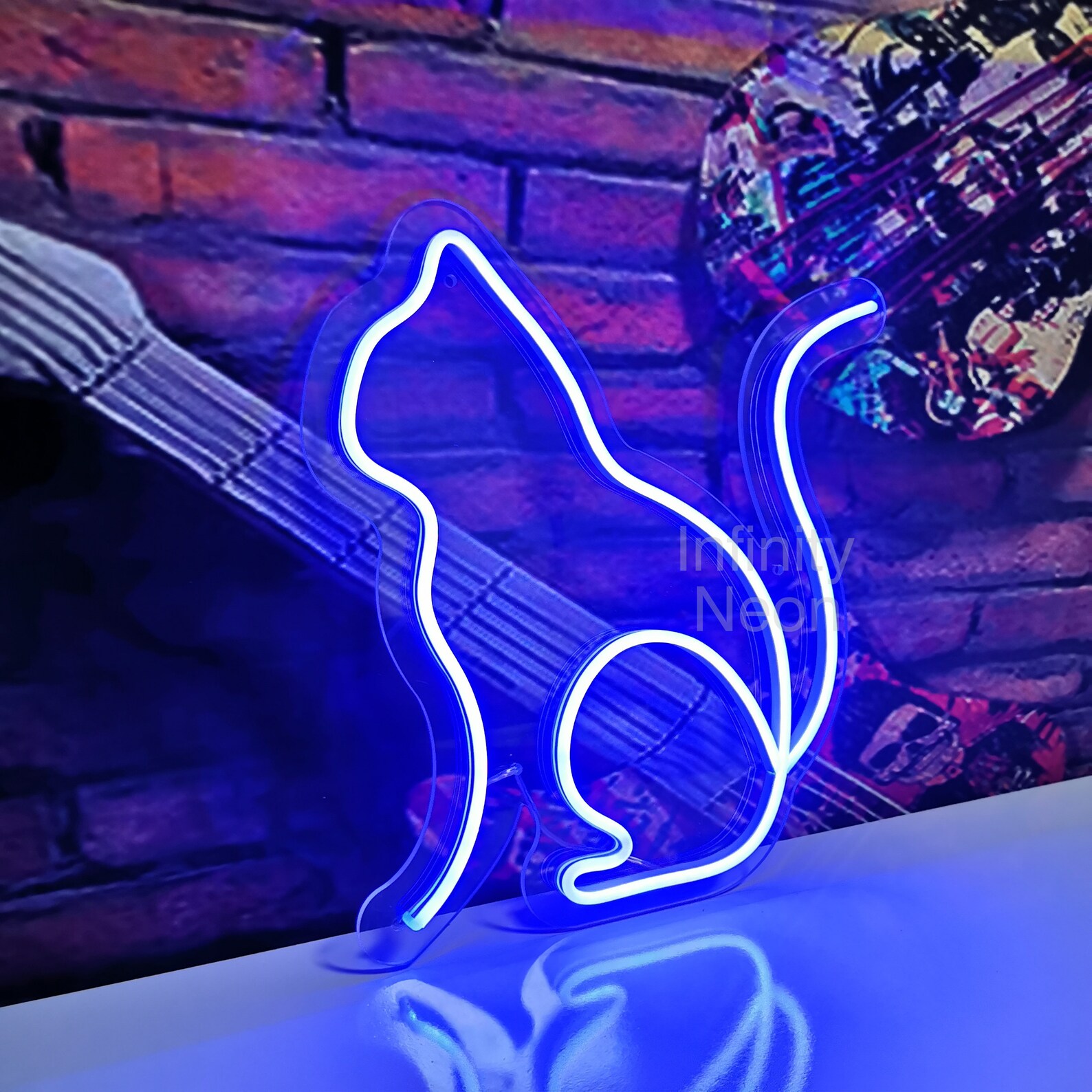 Custom Neon Sign Cat Neon Sign Custom Wedding Neon Sign Led Custom ...