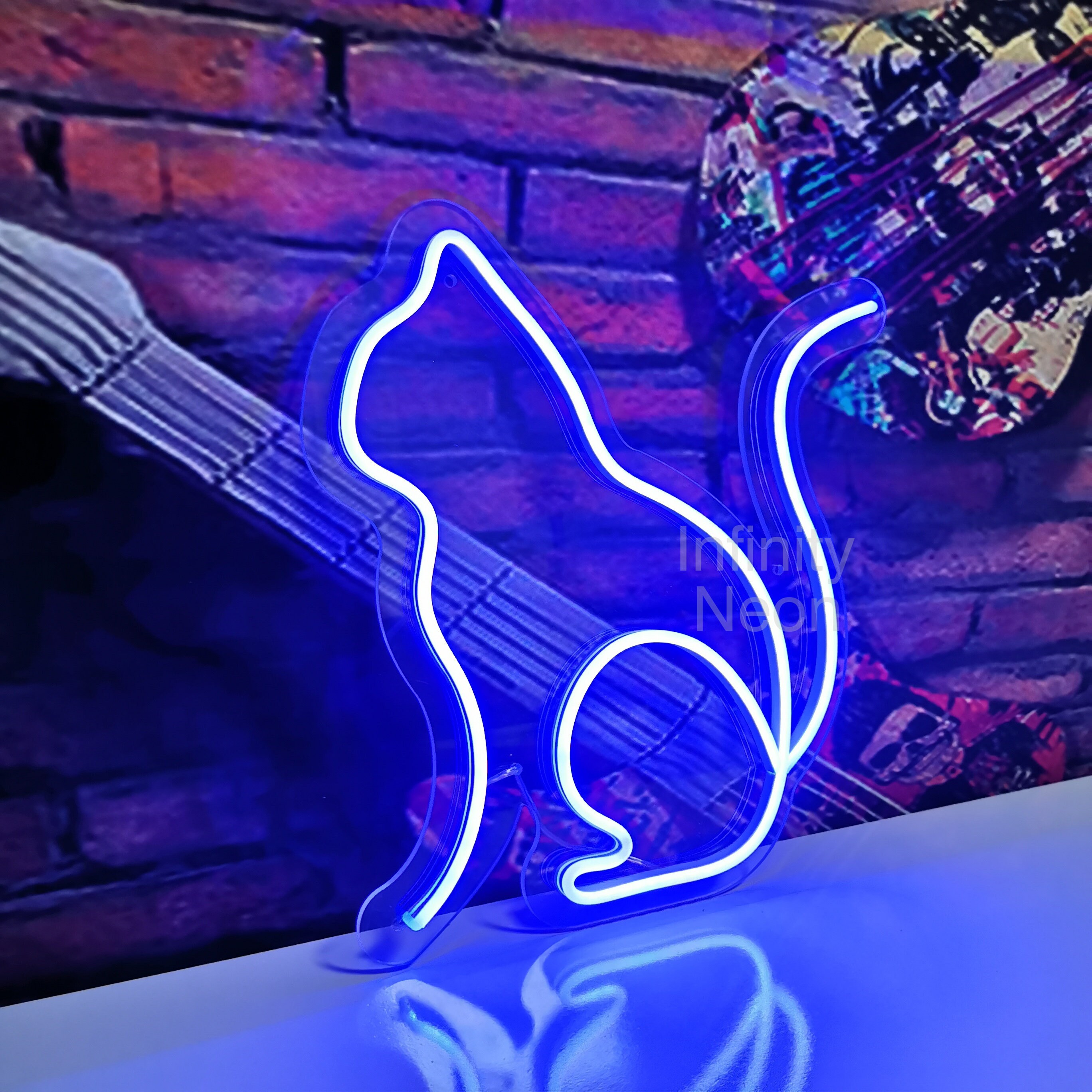 Custom Neon Sign Cat Neon Sign Custom Wedding Neon Sign Led Custom ...