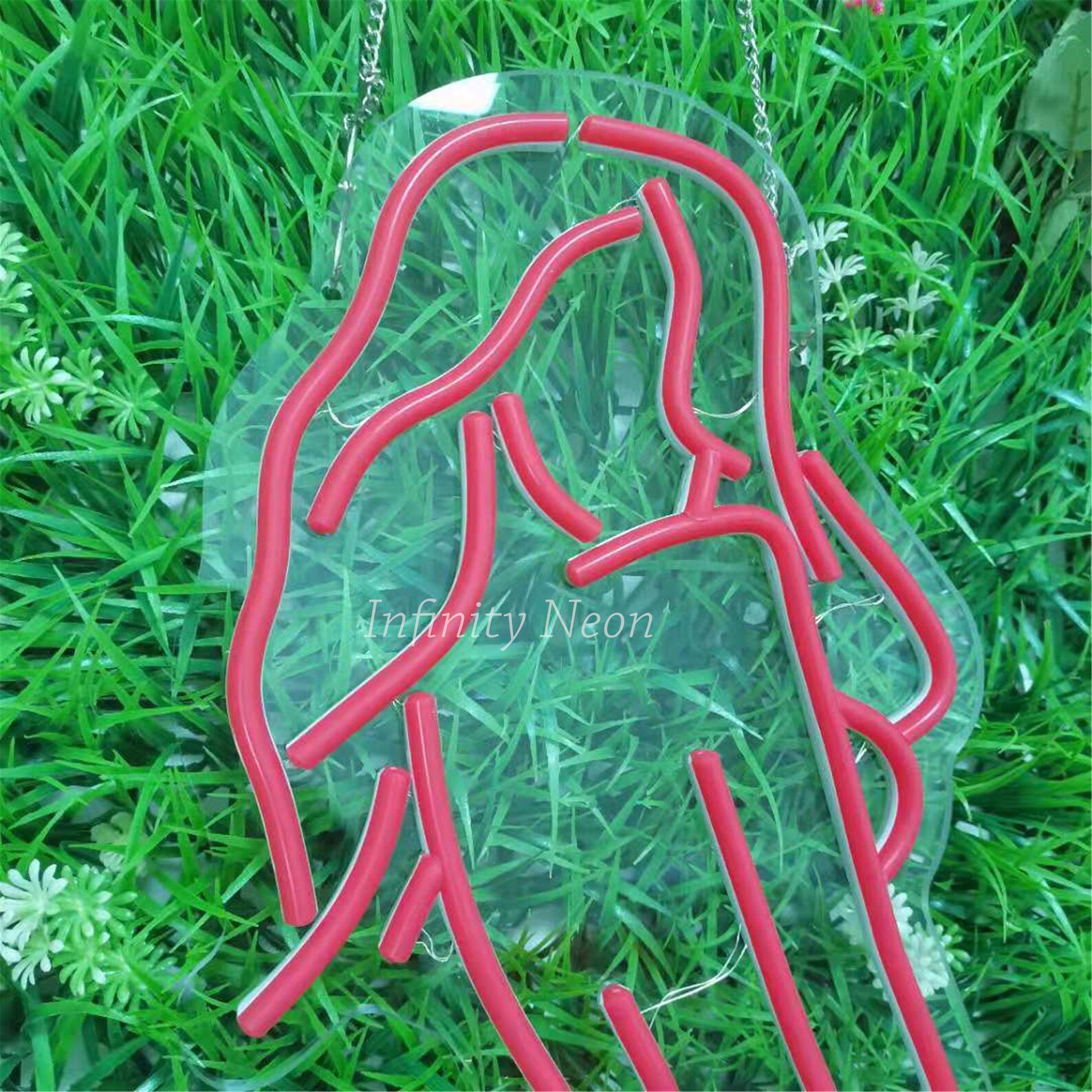 Custom Neon Sign Girl Back Shape Neon Sign Custom Wedding Neon - Etsy