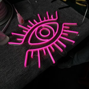 Eyes Neon Sign/neon for Wall Hanging Decoration / Neon for Party ...