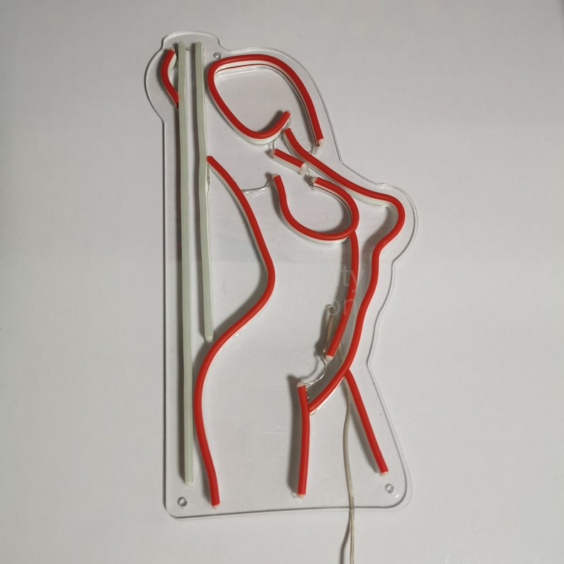 Custom Neon Sign Woman Body Sexy Lady Back Neon Sign Flex Led Etsy