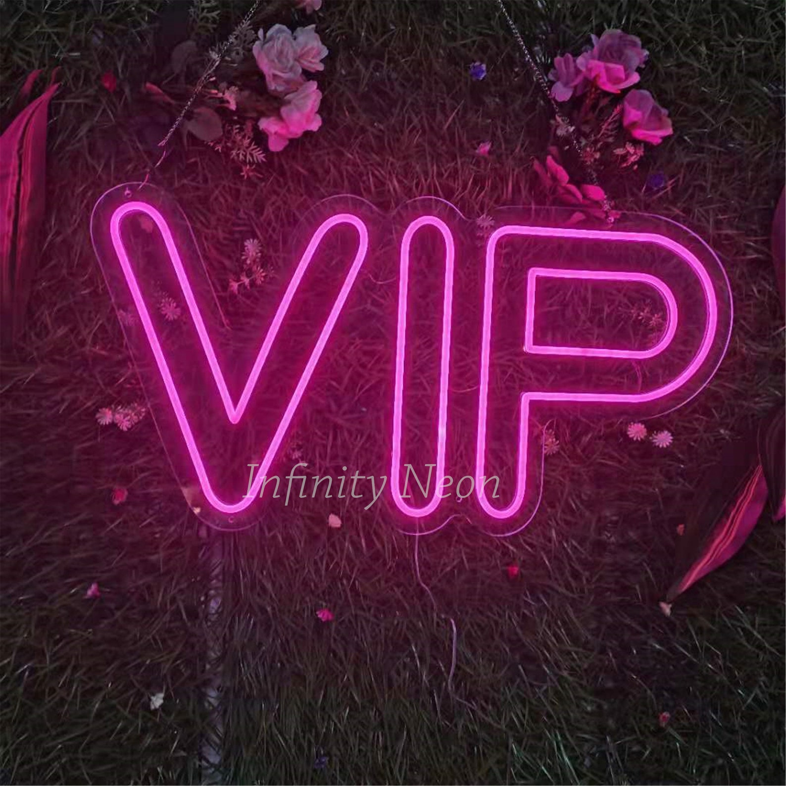 VIP Neon SignNeon SignAnime Neon SignLed Neon Lights Decor | Etsy