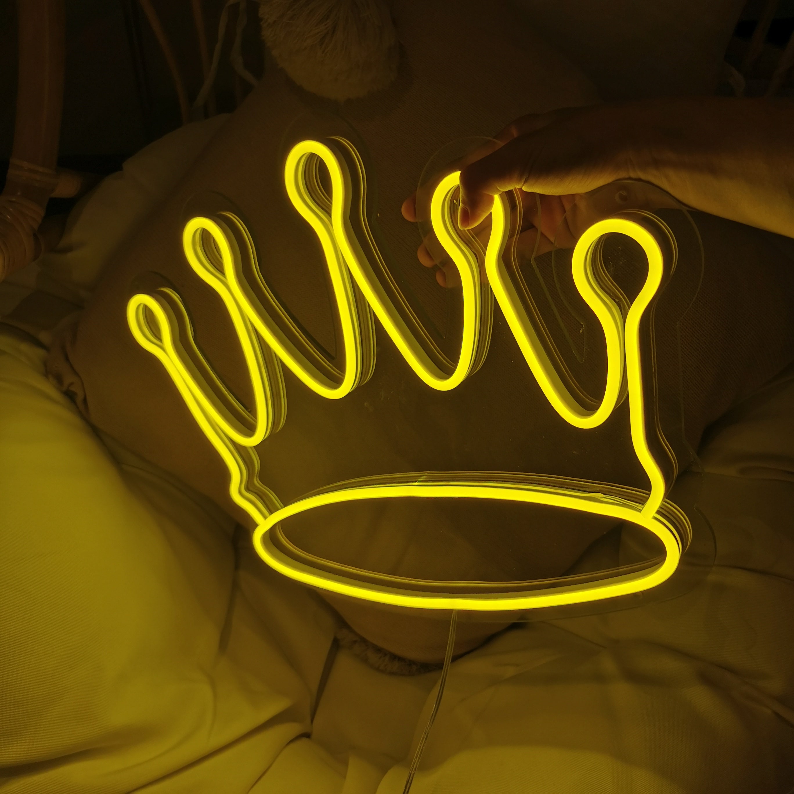 Crown Neon Sign Wedding Custom Neon Sign Flex Led Neon Light | Etsy