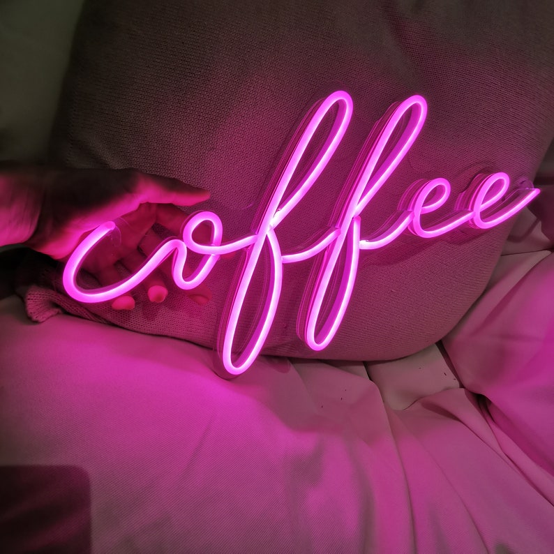Coffee Neon Sign / Flex Neon Sign / Handcrafted Neon Sign / - Etsy