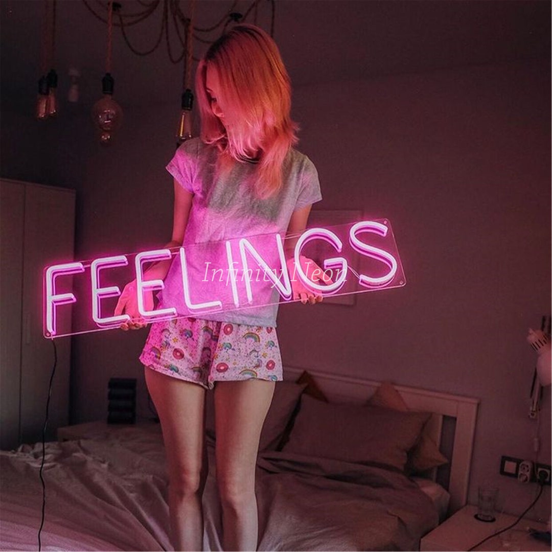 Feeling Neon Sign/custom Neon Sign/neon Sign/handmade Neon Sign/neon ...