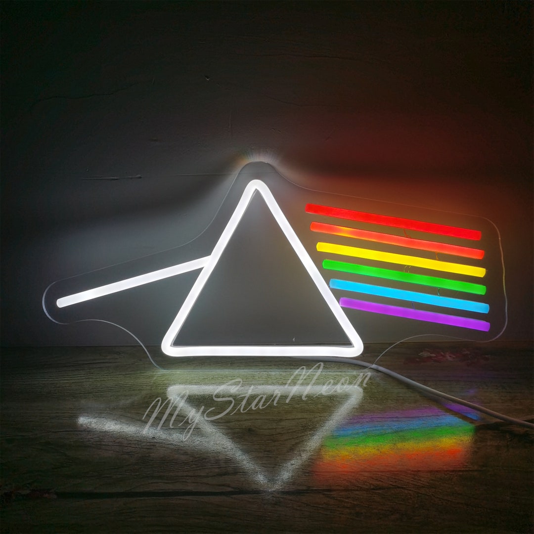 Pink Floyd Neon Sign,music Neon Sign- LED Pink Floyd Neon Light，pink ...