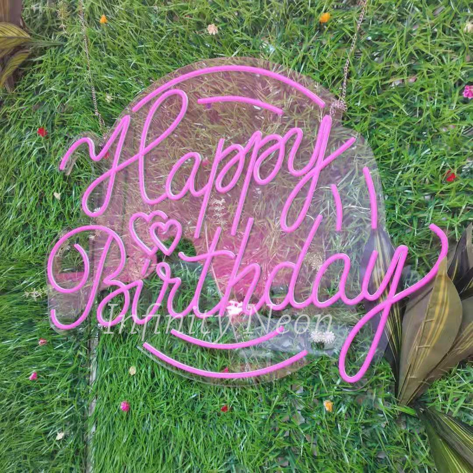 Custom Happy Birthday Neon Sign Bar Sign Party Neon Led Neon Light ...