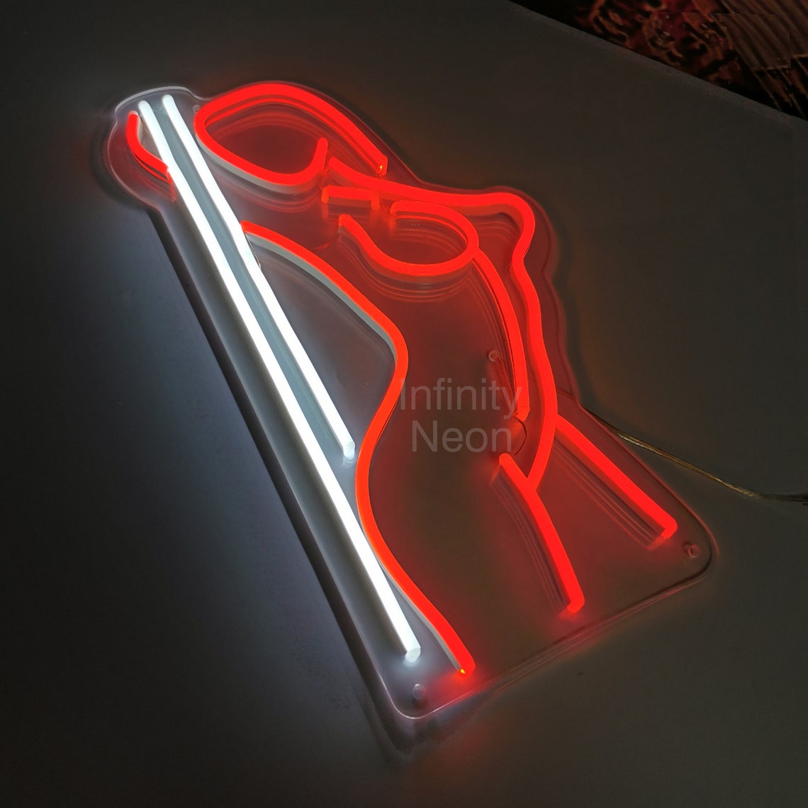 Custom Neon Sign Woman Body Sexy Lady Back Neon Sign Flex Led Etsy