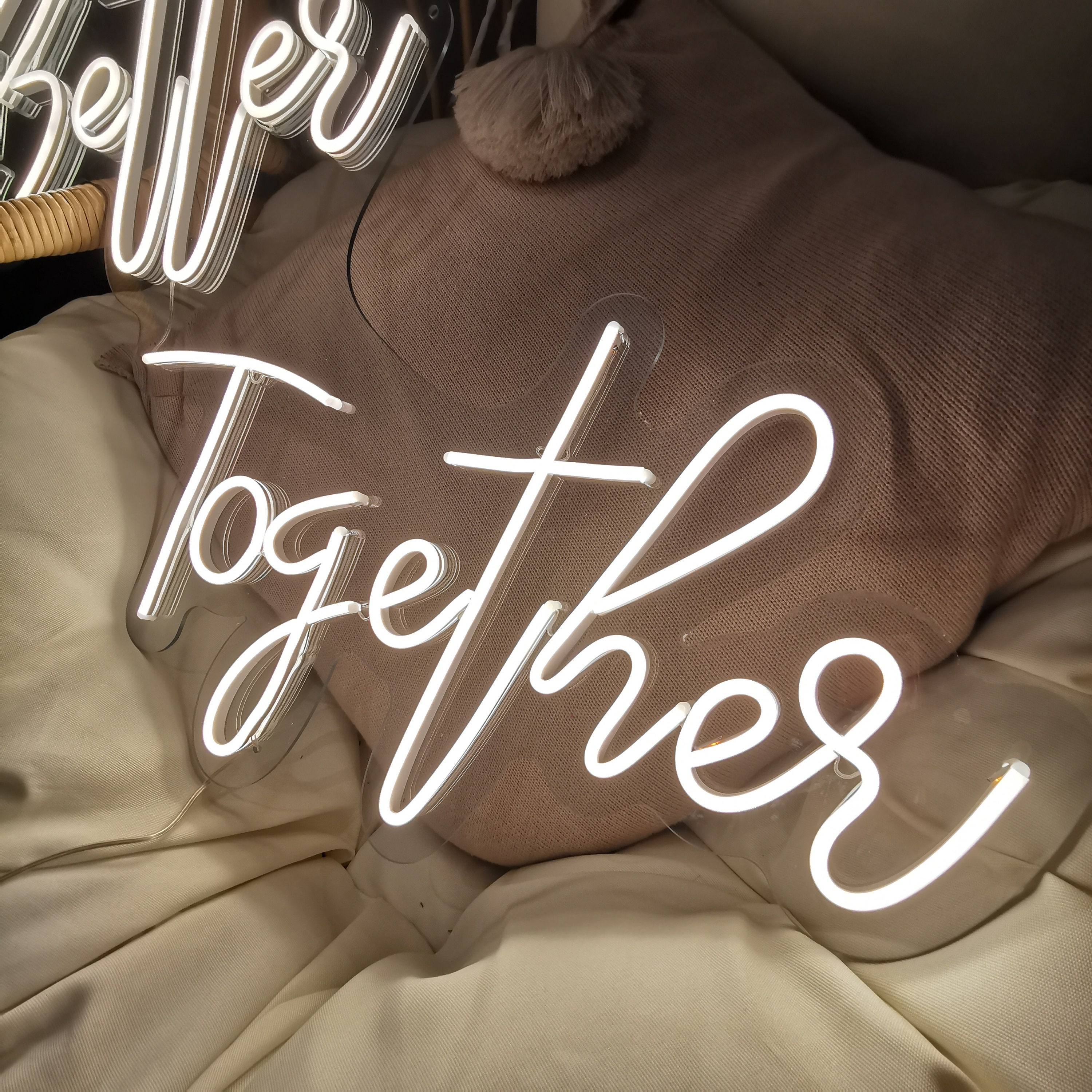 Better Together Neon Sign/custom Neon Sign/neon Sign/handmade Neon Sign ...
