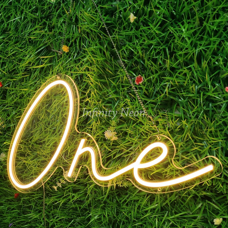 Wedding Neon Sign Custom One Neon Sign Neon Sign Neon Sign | Etsy