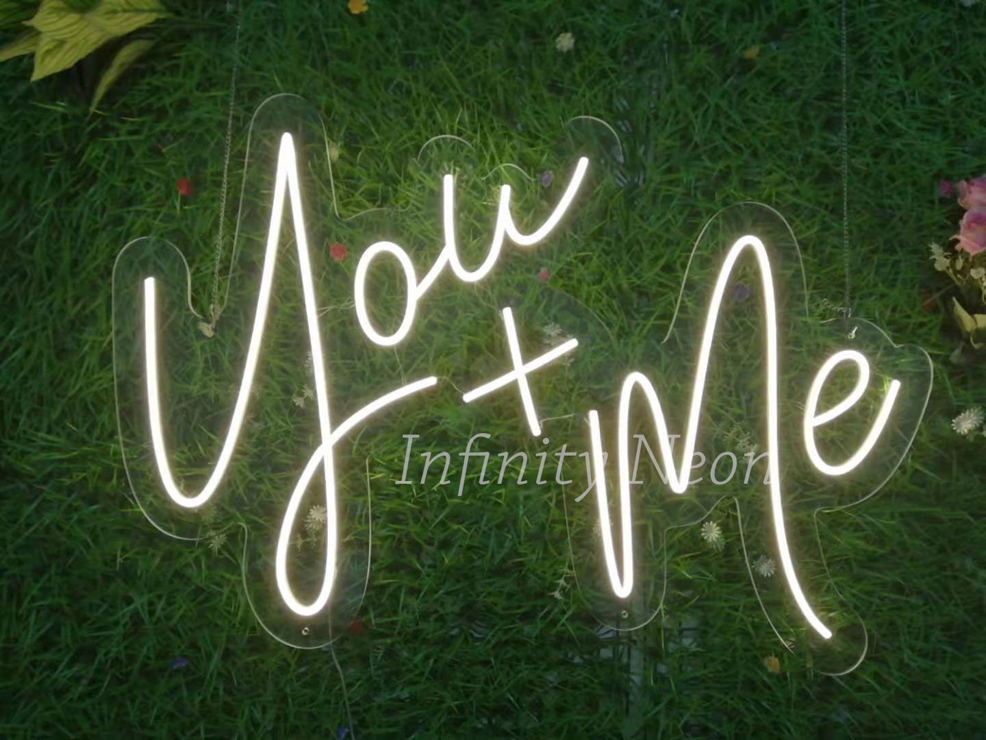 Custom Neon Sign You and Me Neon Sign Custom Wedding Neon Sign - Etsy