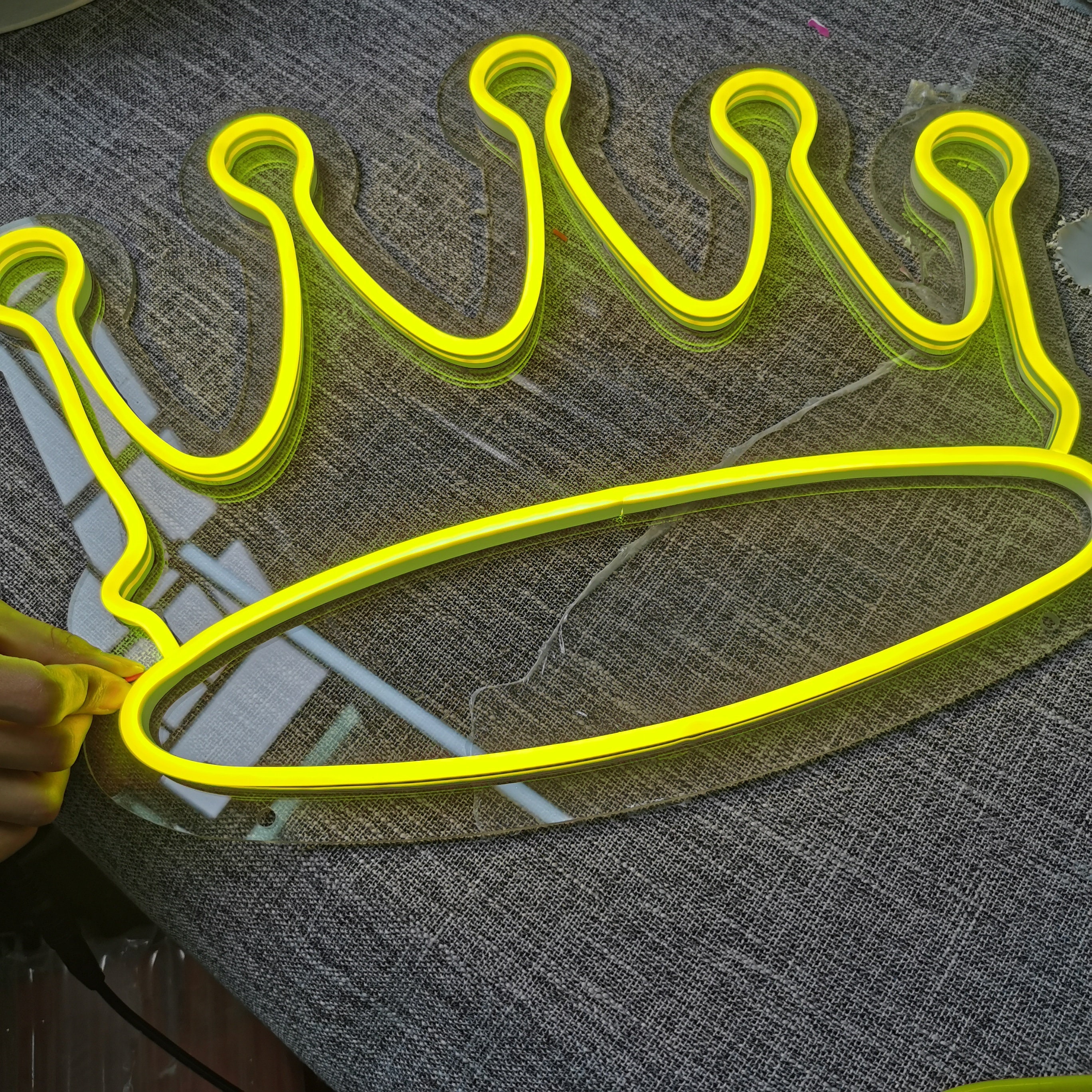 Crown Neon Sign Wedding Custom Neon Sign Flex Led Neon Light | Etsy