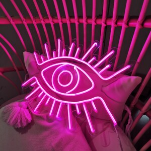 Eyes Neon Sign/neon for Wall Hanging Decoration / Neon for Party ...