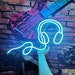 Headset Neon Sign/ Custom Neon Sign/ Custom Wedding Neon Sign/ Neon ...