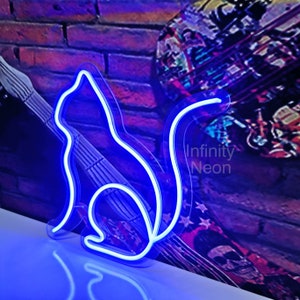 Custom Neon Sign Cat Neon Sign Custom Wedding Neon Sign Led Custom ...