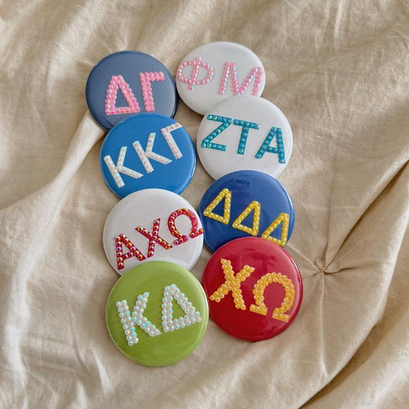 Sorority Buttons - Etsy