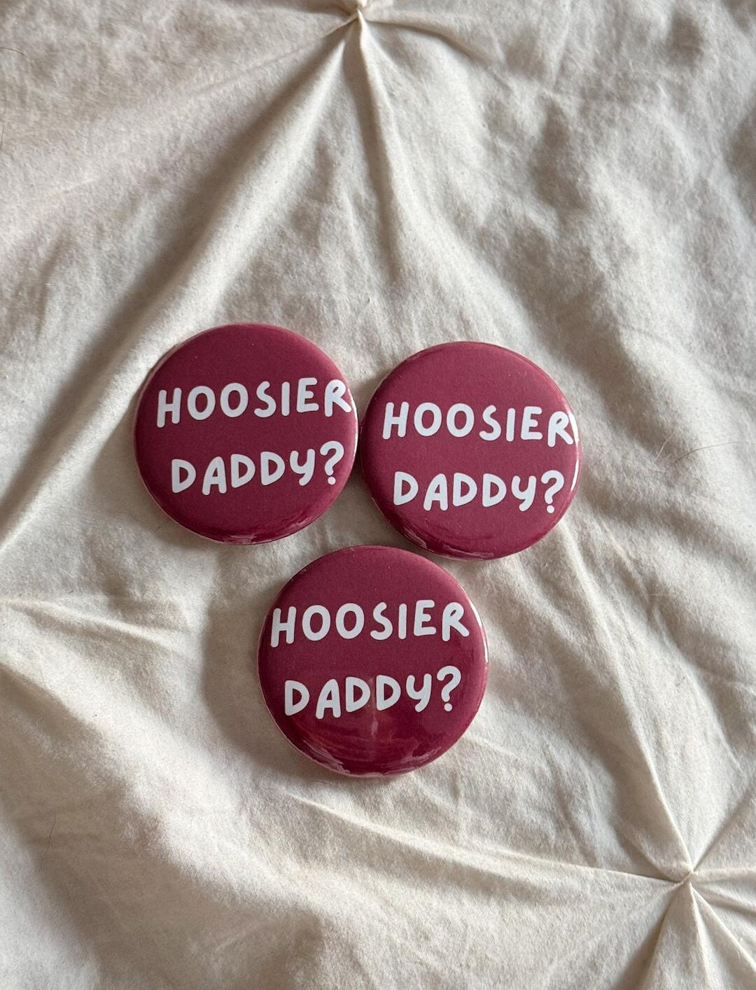 Hoosier Daddy? Gameday Button - Etsy