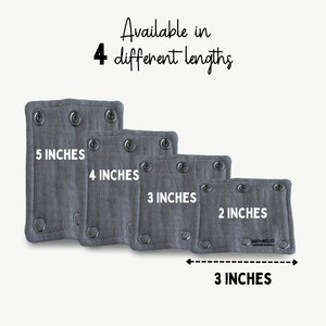 Baby Body Suit Extender 3 Pcs Different Size Snap- in Body Suit ...
