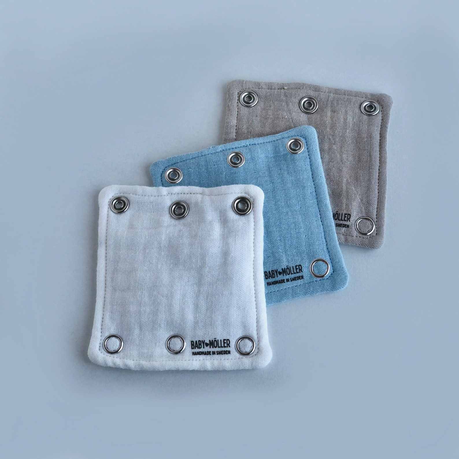 Baby Body Suit Extender 3 Pcs Different Size Snap- in Body Suit ...