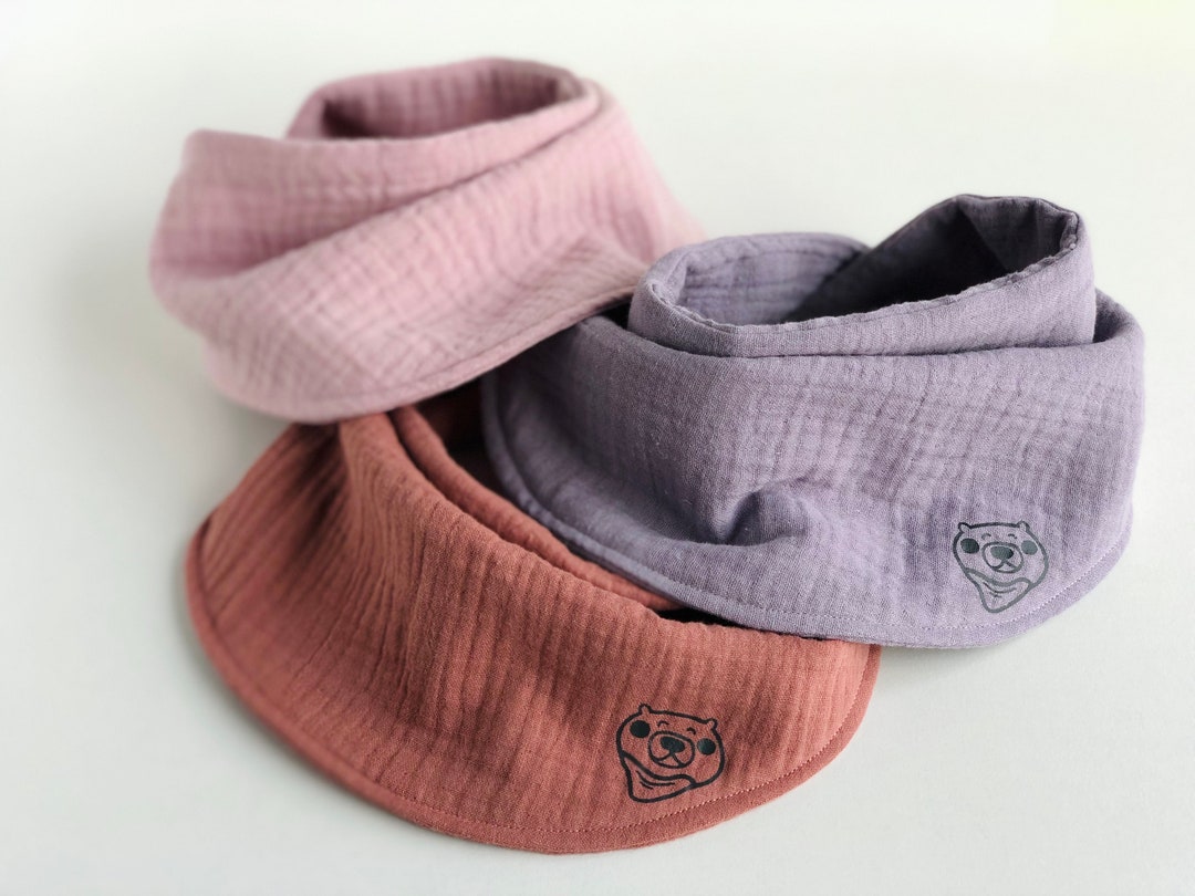 Baby Girl Scarf European Muslin Scarf Toddler Muslin Neck Warmer Soft ...