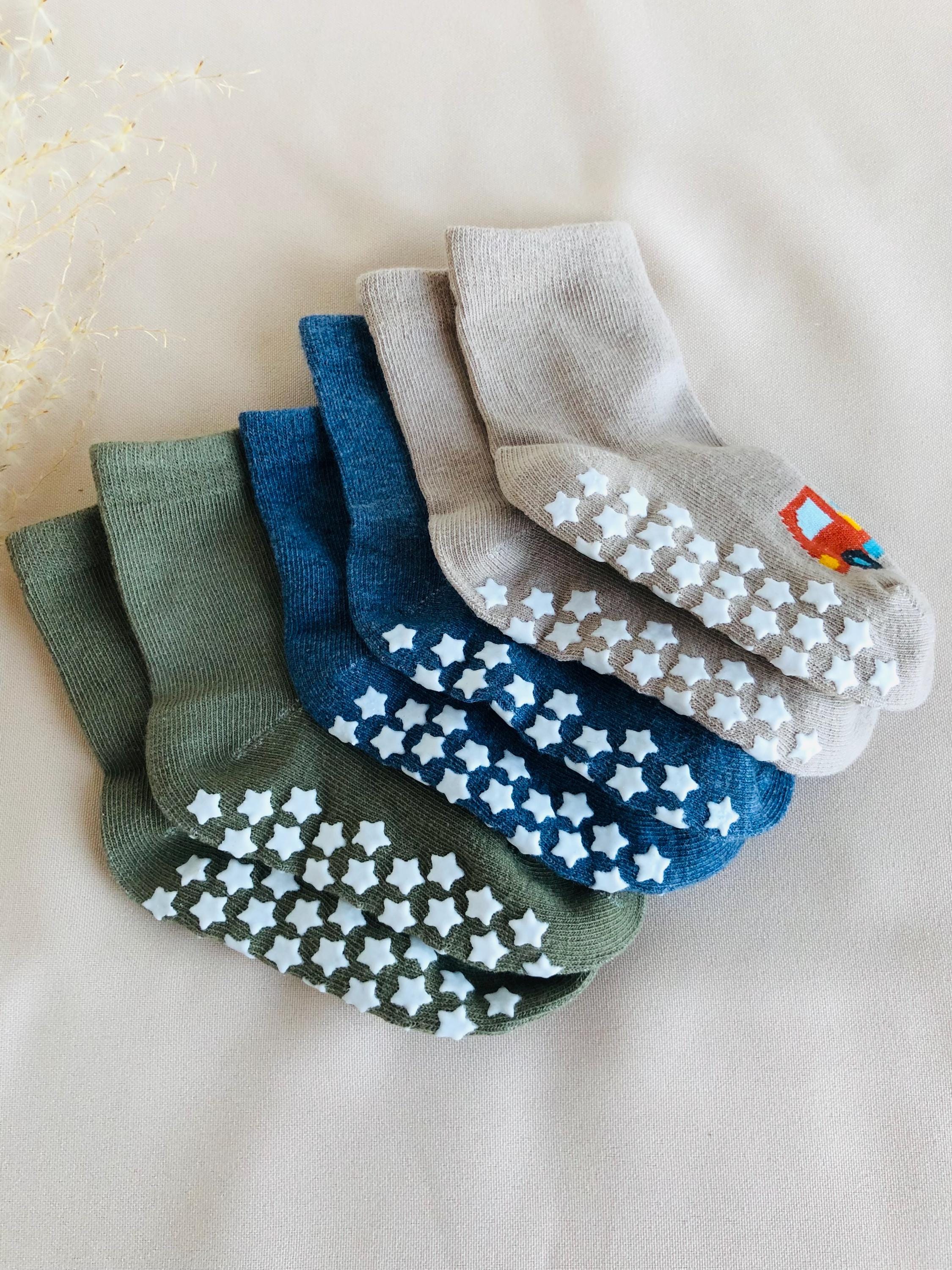 Personalized Children's Socks With Name Anti-slip Toddler Socks ...