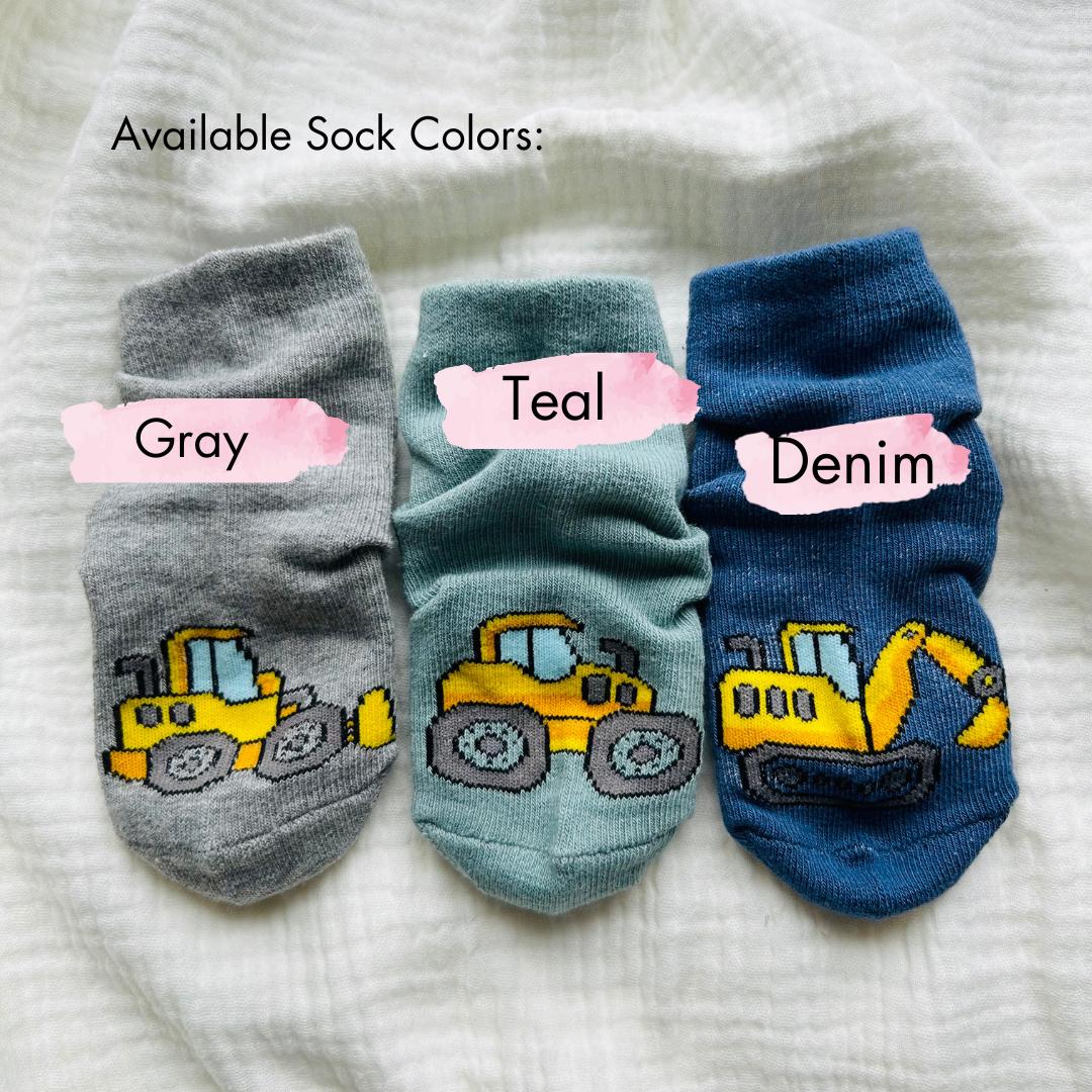 Personalized Children's Socks With Name Anti-slip Toddler Socks ...