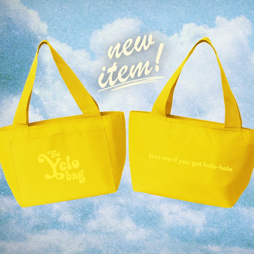 Filipino Bags the Yelo Bag Yellow - Etsy