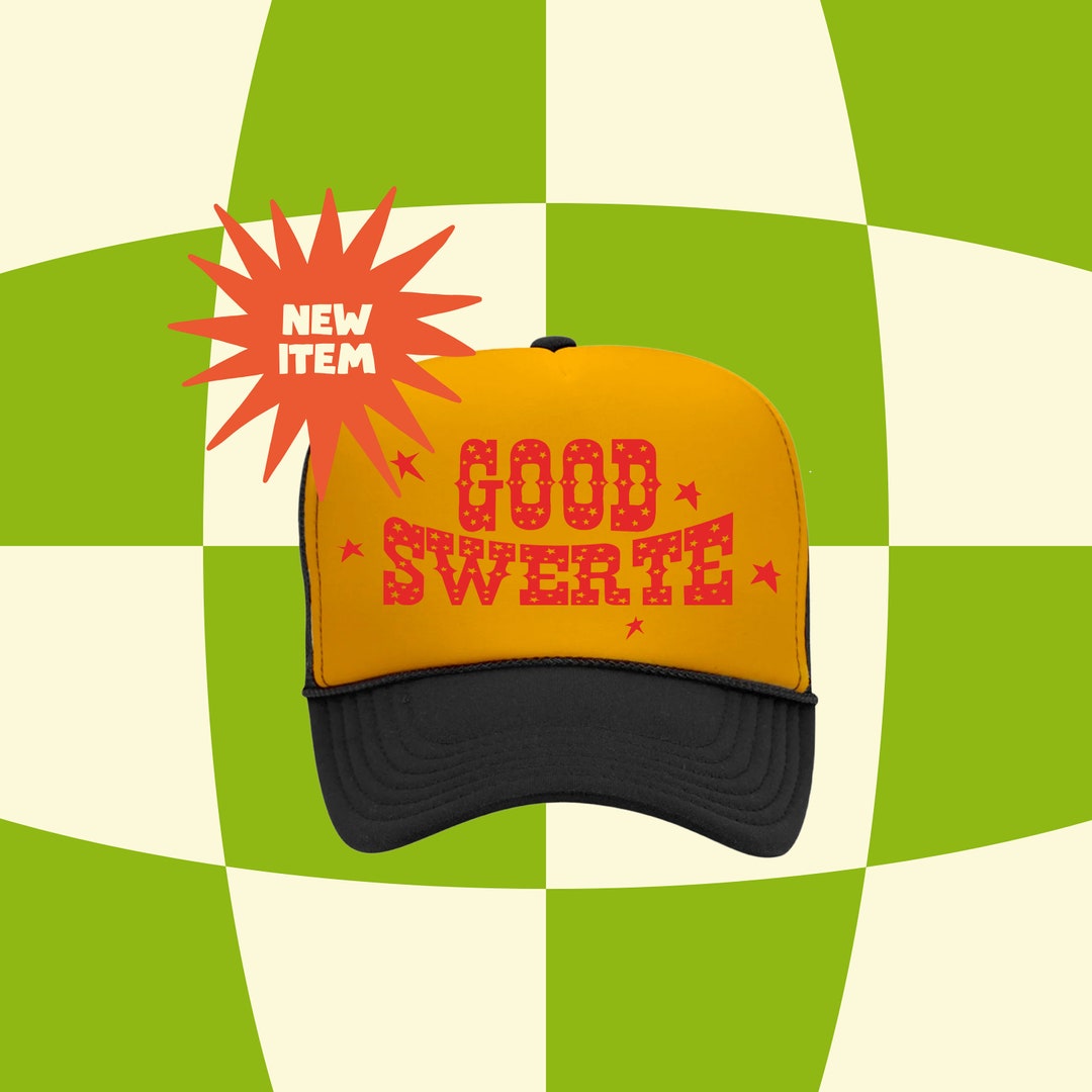 Filipino Hats Good Luck Trucker Hat - Etsy
