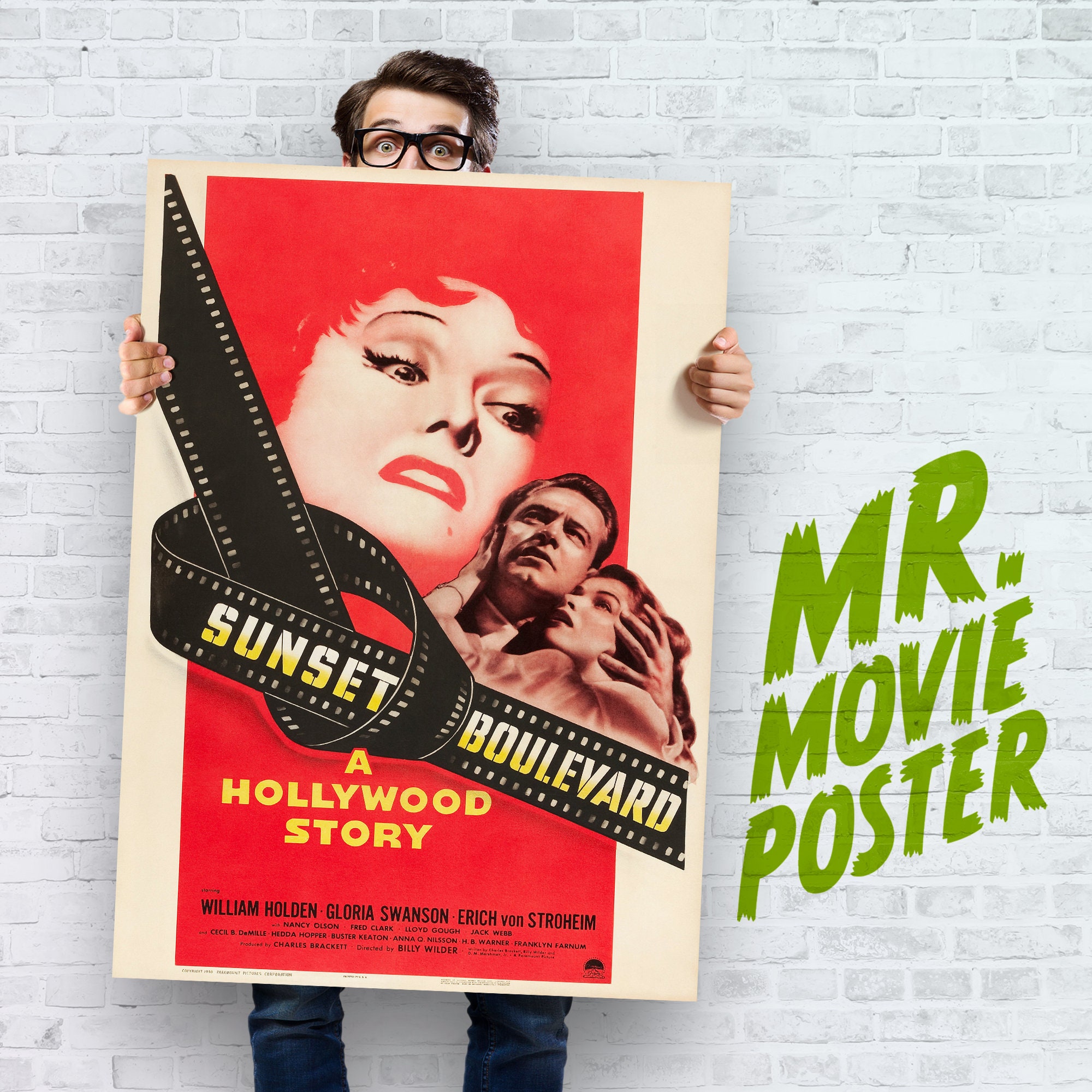 Sunset Boulevard Movie Poster