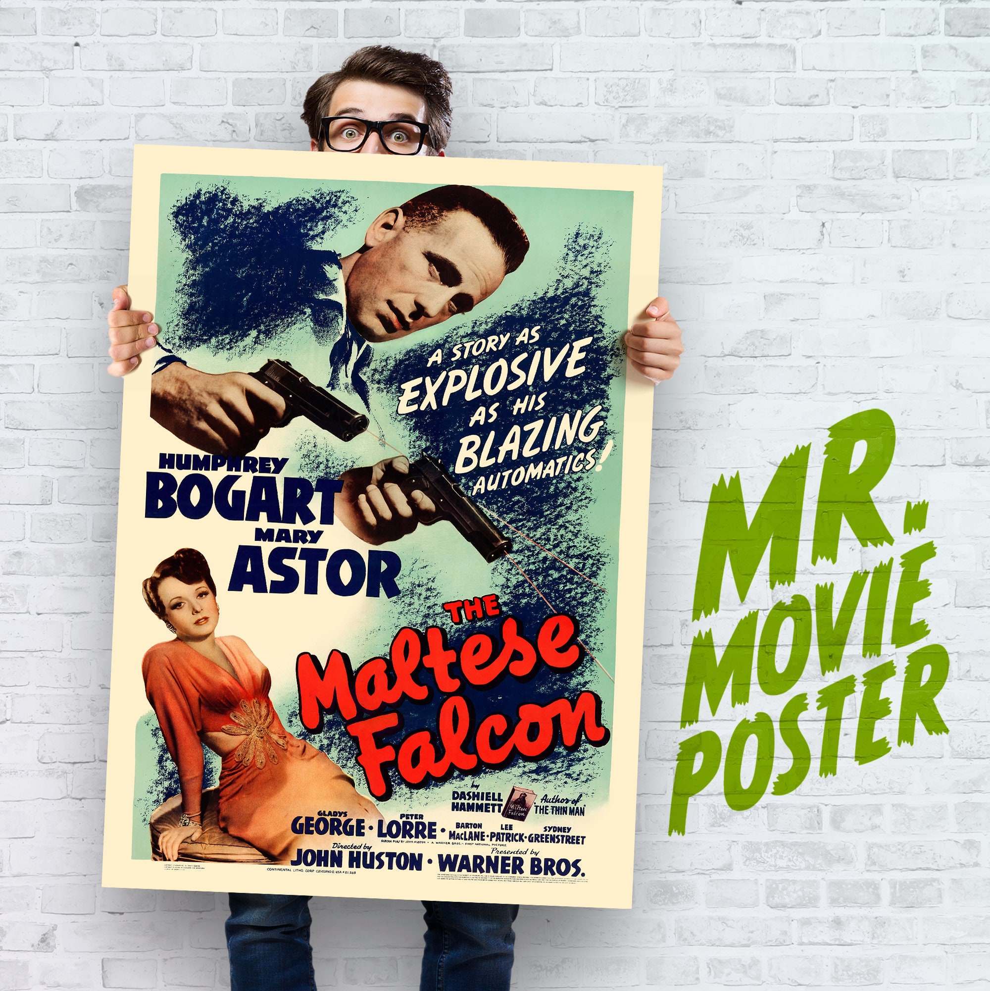 The Maltese Falcon Movie Poster